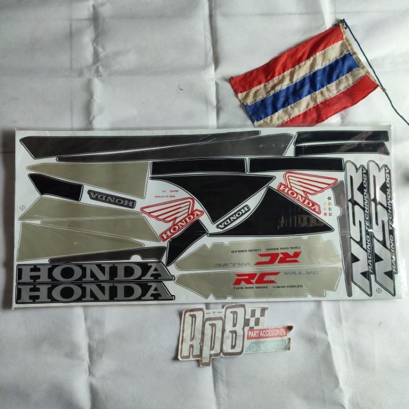 Jual striping honda NSR R hitam made in THAILAND | Shopee Indonesia