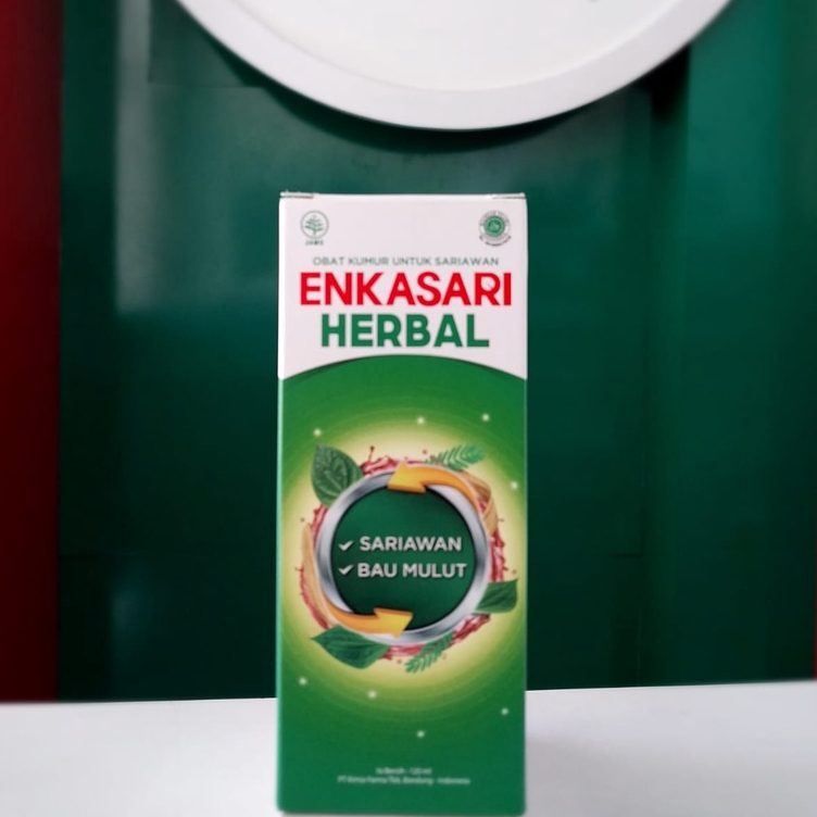 Jual ENKASARI HERBAL SIRUP 120ML #OBAT KUMUR SARIAWAN #MENYEGARKAN ...