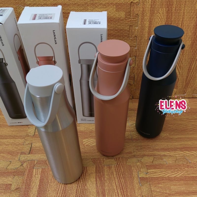 Jual Lock n Lock tumbler metro botol minum kekinian stainless 710ml ...