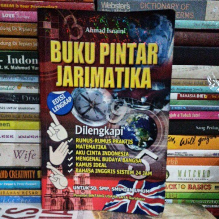 Jual BUKU ORIGINAL BUKU PINTAR JARIMATIKA AHMAD ISNAINI BEKAS | Shopee ...