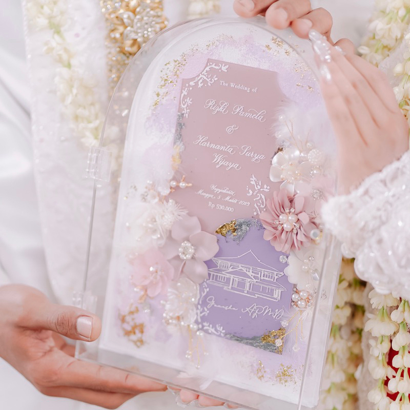 Jual Mahar pernikahan / mahar nikah / mahar transparan / mahar akrilik ...