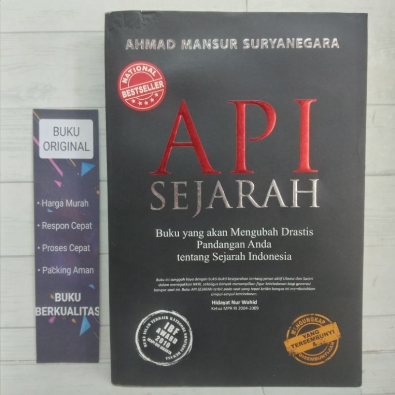Jual Api Sejarah Ahmad Mansur Suryanegara Buku | Shopee Indonesia