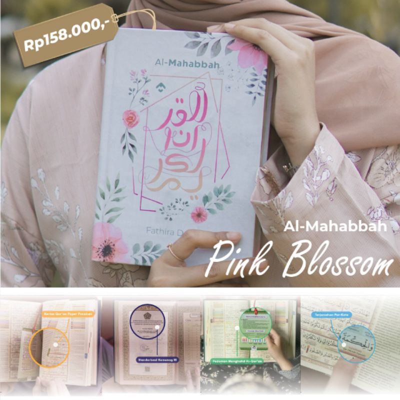 Jual Al-Quran Al-Mahabbah Custom Nama, Quotes, Dalil, Hadist, Logo ...