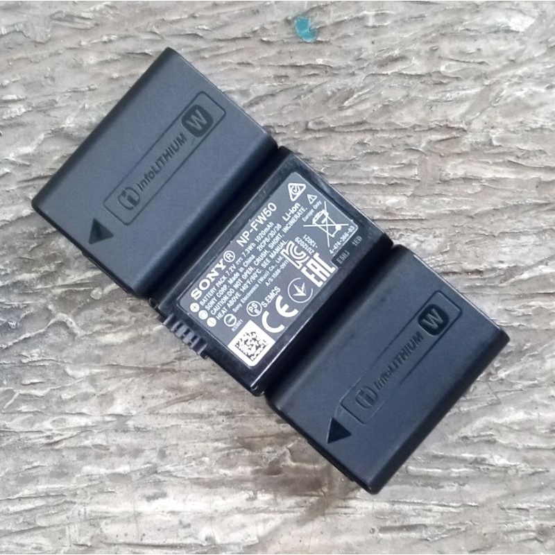 Jual Baterai Sony NP-FW50 ORIGINAL Kamera Sony A6000, A6100, A6300, A6400, A6500, A7, A7II, A7R ...
