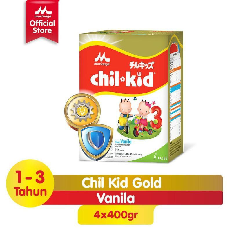 Jual Chil Kid Gold Vanila 1560gr Chilkid Vanilla Morinaga 1560 gr ...