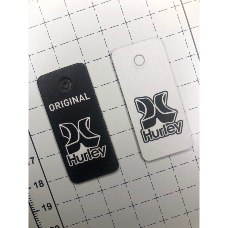 Jual HURLEY LOGO TAG PREMIUM CO 1X DI KIRIM 600PCS | Shopee Indonesia