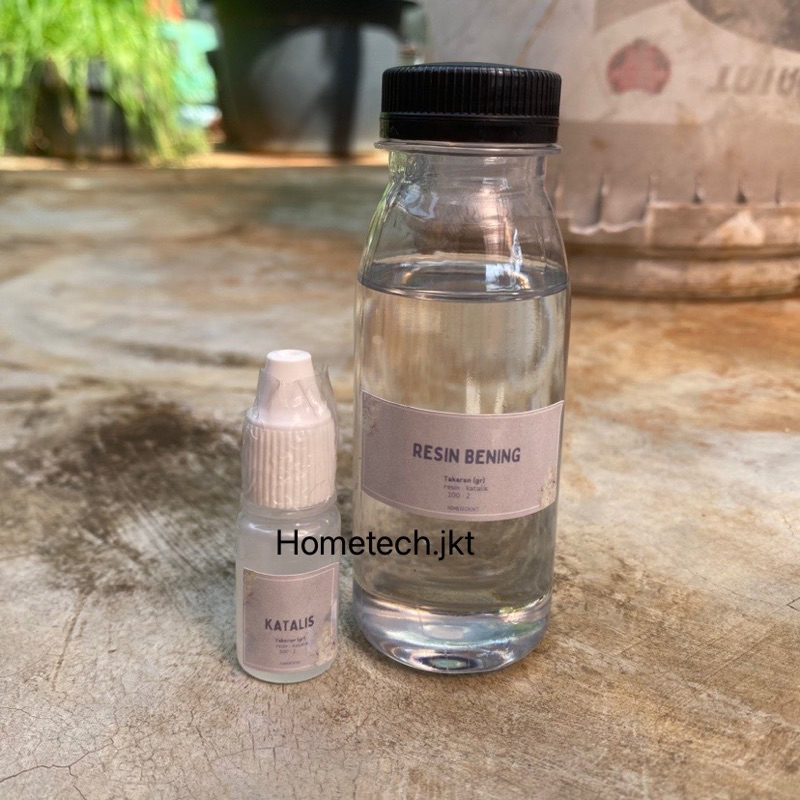 Jual resin bening dan katalis | resin bening | katalis | Resin | Shopee ...