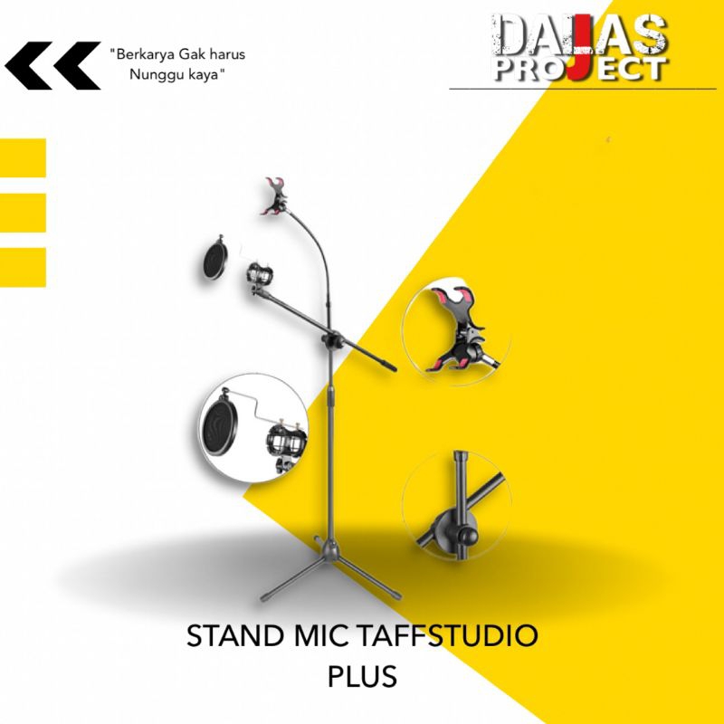 Jual STAND MIC PLUS TAFFSTUDIO | Shopee Indonesia