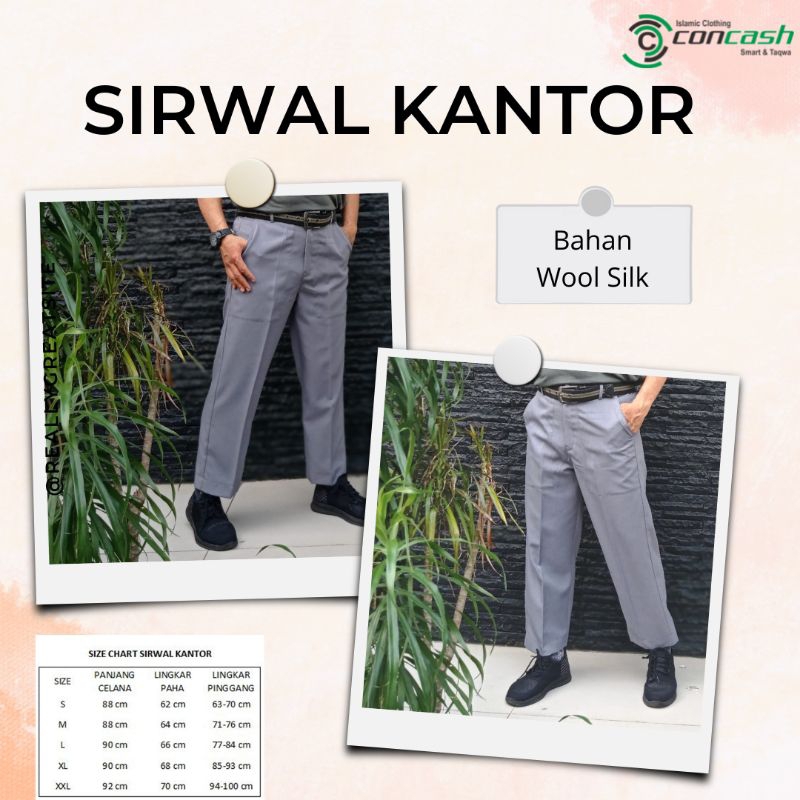 Jual Sirwal - sirwal kantor - celana kerja sirwal kantor - celana ...