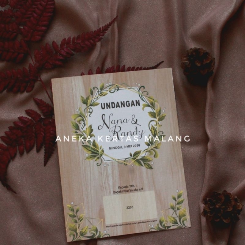 Jual Blangko Undangan Erba 2203 (Cek Deskripsi) | Shopee Indonesia