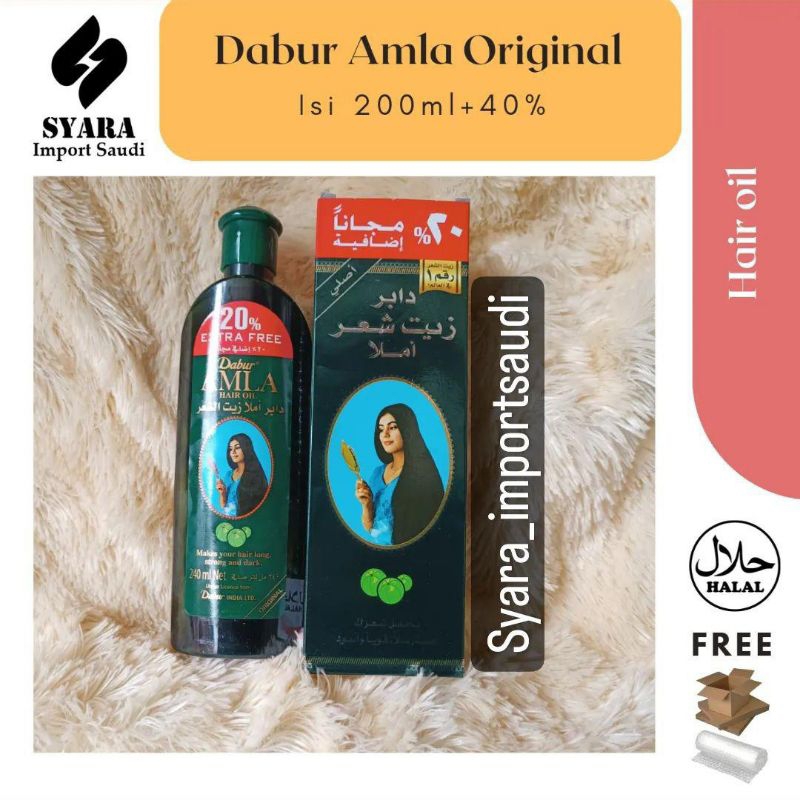 Jual Dabur Amla Original Minyak Rambut untuk mengatasi rambut rontok ...