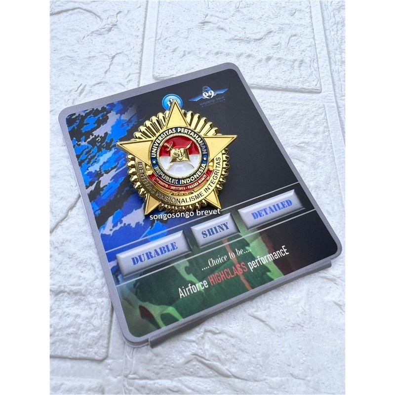 Jual Brevet TNI & Kemhan, Pin Unhan | Shopee Indonesia