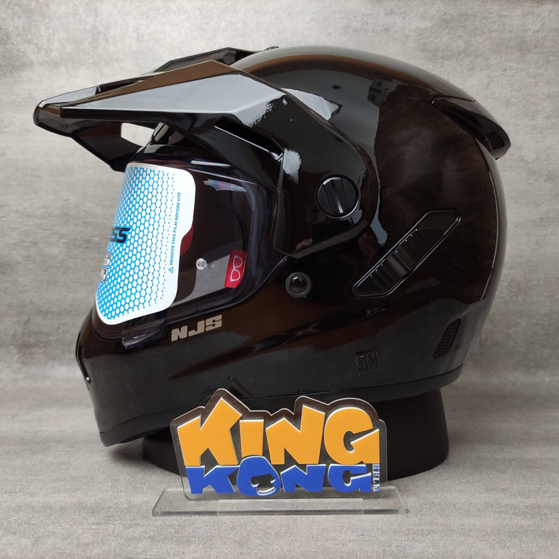 Jual Helm Full Face NJS S-Cross Solid | Shopee Indonesia