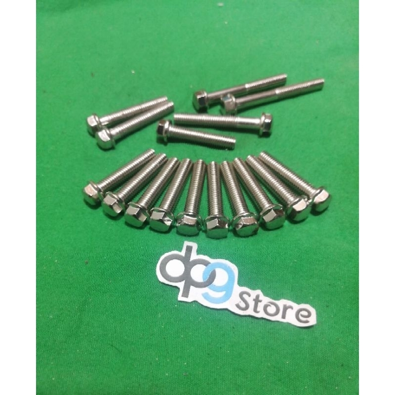 Jual BAUT BLOCK BLOK KALTER KANAN KIRI BAK MAGNET BAK KOPLING SUZUKI THUNDER 125 KUNCI T8 CHROME ...