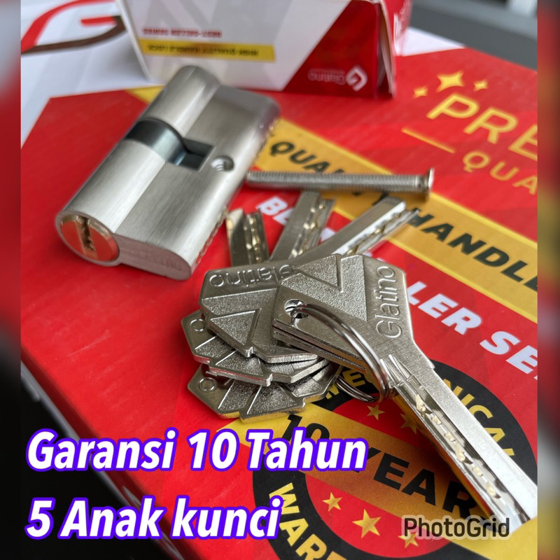 Jual Cylinder Kunci Dekkson 60mm Dekson belluci Anti Duplikat Garansi 10 tahun Cylinder Kunci ...