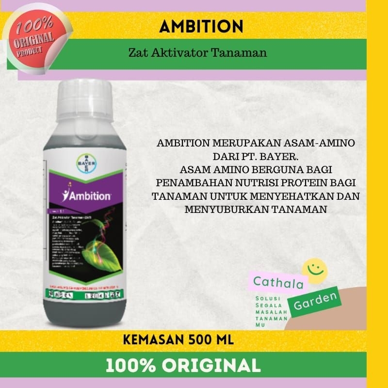 Jual AMBITION & SERENA KEMASAN 500 ML | ASAM AMINO + ASAM FULVAT ...