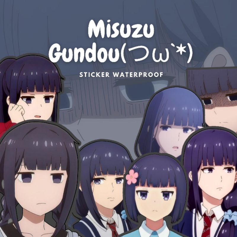 Jual STICKER ANIME MISUZU GUNDOU TOMO CHAN IS A GIRL (WATERPROOF ...
