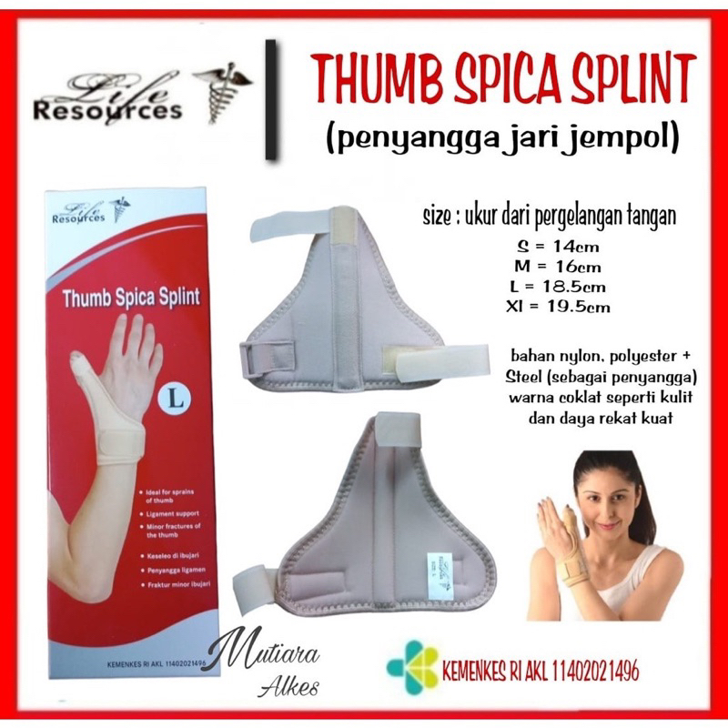 Jual thumb spica splint Life resources | Shopee Indonesia