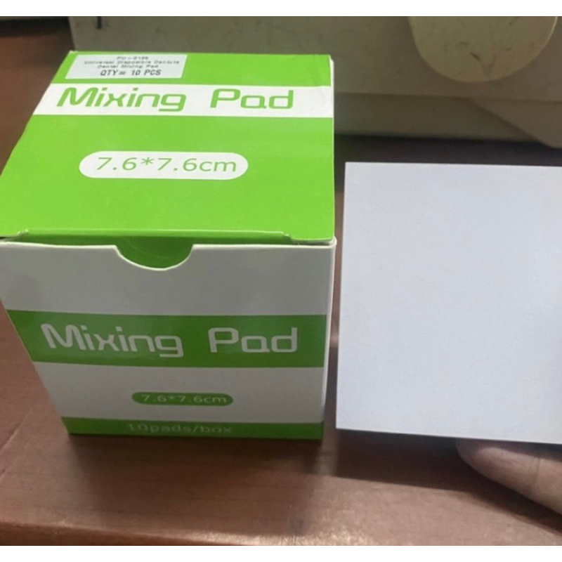 Jual Dental mixing pad paper Alas Pengaduk GIC GC glass ionomer | Shopee Indonesia