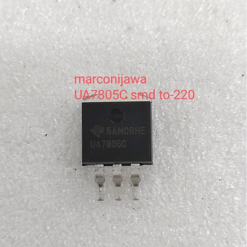 Jual 7805C smd to-220 3pin | Shopee Indonesia
