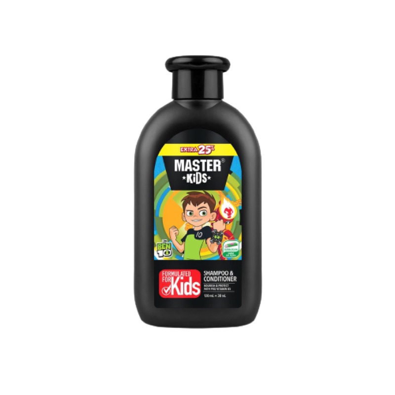 Jual MASTER KIDS Shampoo and Conditioner Ben 10 150ml | Shopee Indonesia