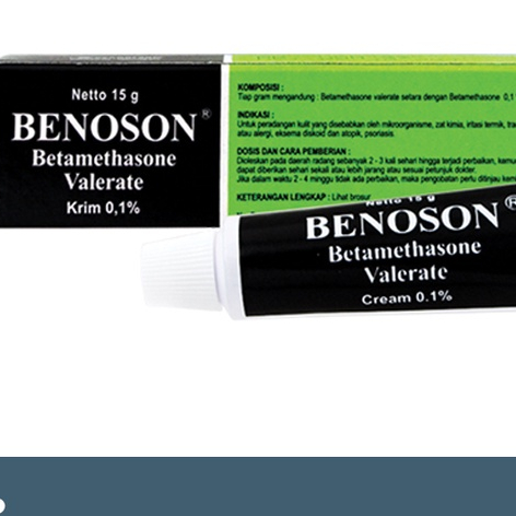 Jual Benoson 0.1% Cream 15gr | Shopee Indonesia