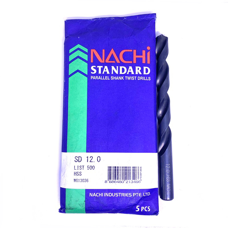 Jual NACHI 12 MM MATA BOR BESI DRILL 12MM / 12.0 MM HSS JAPAN BARU ORIGINAL | Shopee Indonesia
