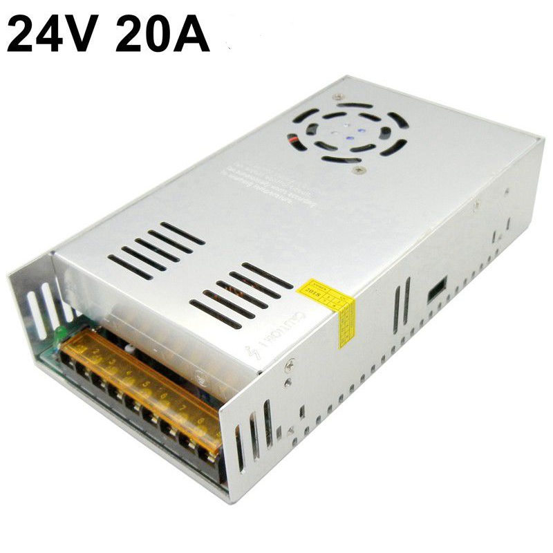 Jual Switching Power Supply PSU 24V 20A High Quality, 24 Volt 20 Ampere Cooling Fan | Shopee ...