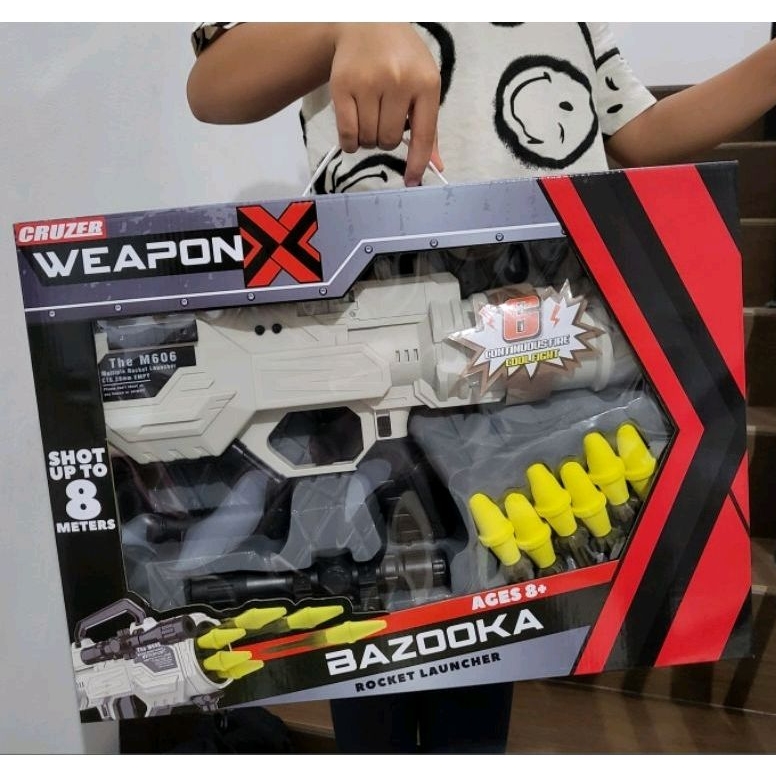 Jual Cruzer Weapon X Bazooka Rocket Launcher | Shopee Indonesia