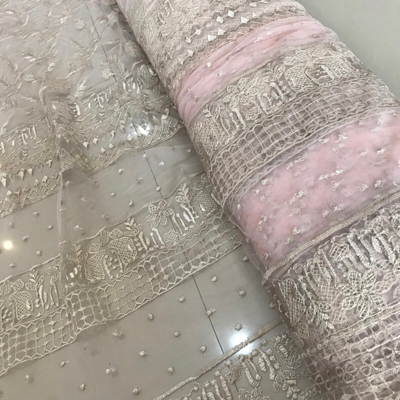 Jual Kain tulle etnik gradasi soft korean | Shopee Indonesia