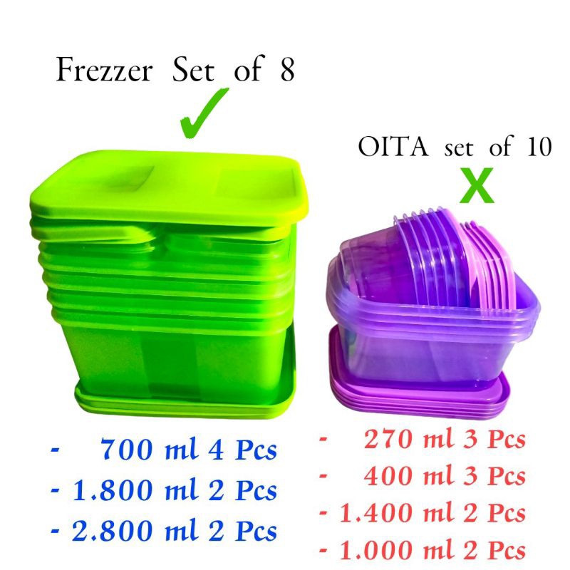 Jual Freezer Set of 8 Bahan Tebal ,Size Besar | Shopee Indonesia
