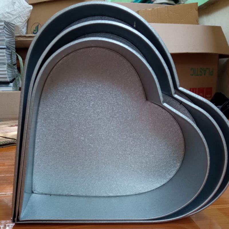 Jual 1 SET LOYANG LOVE(HATI) DENGAN 3 UKURAN | Shopee Indonesia