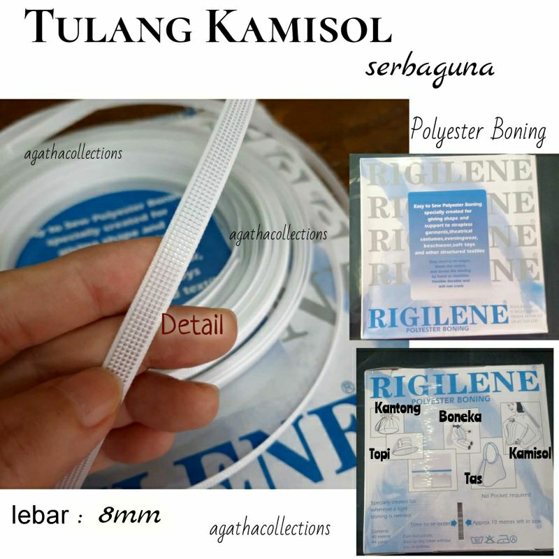 Jual Tulang kamisol balen jahit tulang kemben per meter | Shopee Indonesia