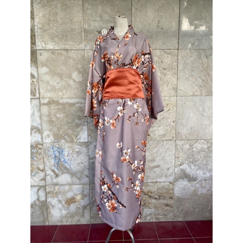 Jual Yukata kimono baju adat / tradisional jepang obi kostum costume92 | Shopee Indonesia