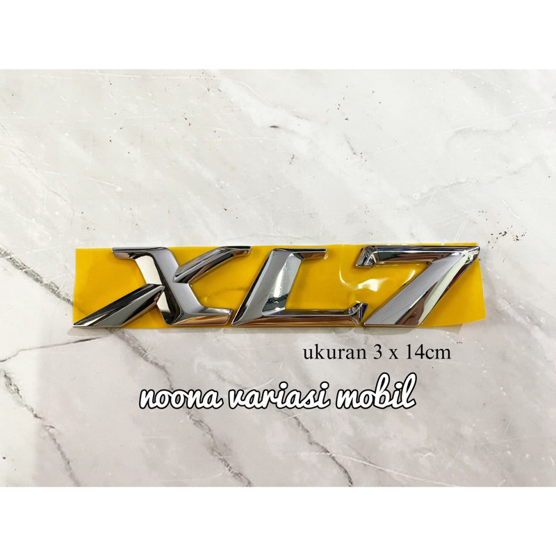 Jual Logo Emblem Mobil Suzuki XL7 chrome | Shopee Indonesia