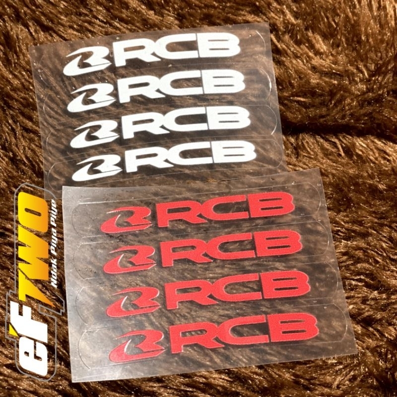 Jual STICKER VELG RCB | Shopee Indonesia