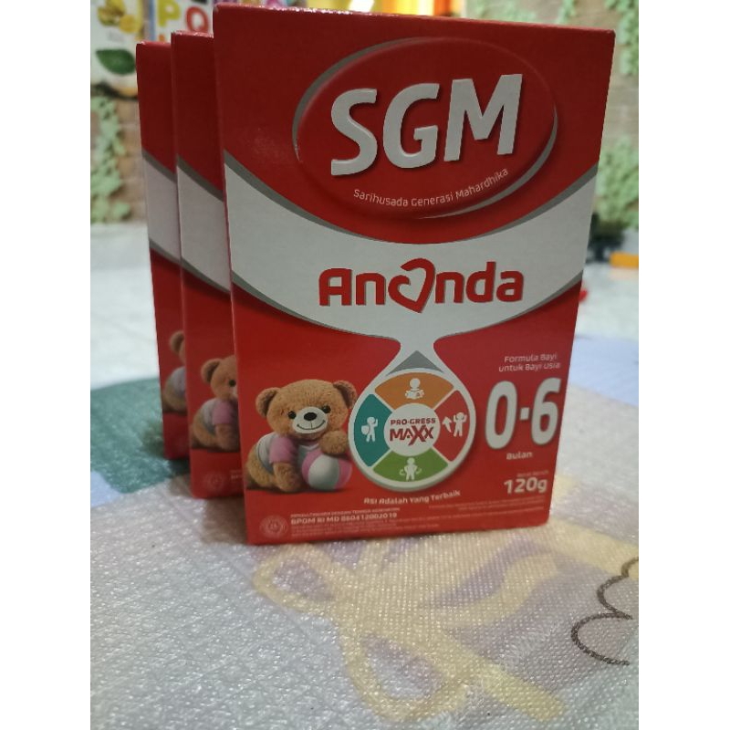 Jual SGM Ananda 0-6 bulan , SGM Ananda 6-12 bulan | Shopee Indonesia