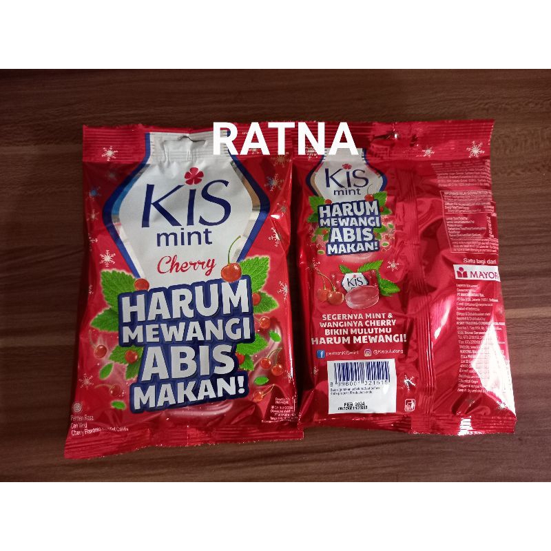 Jual PERMEN KIS / KISS MINT CHERRY MERAH (PERMEN WANGI PENYEGAR MULUT) | Shopee Indonesia