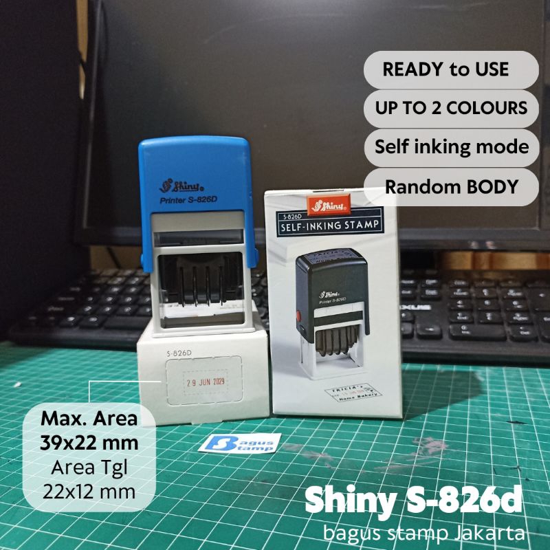 Jual Stempel Shiny S826D S827D S828D S829D S830D S-826D S-827D S-828D S ...