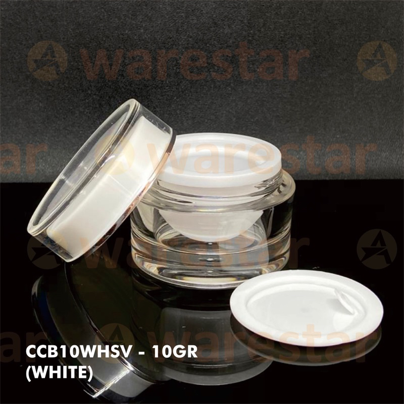 Jual WARESTAR Halulu Pot Cream Acrylic 10gr Pot Akrilik Impor 10 gram ...
