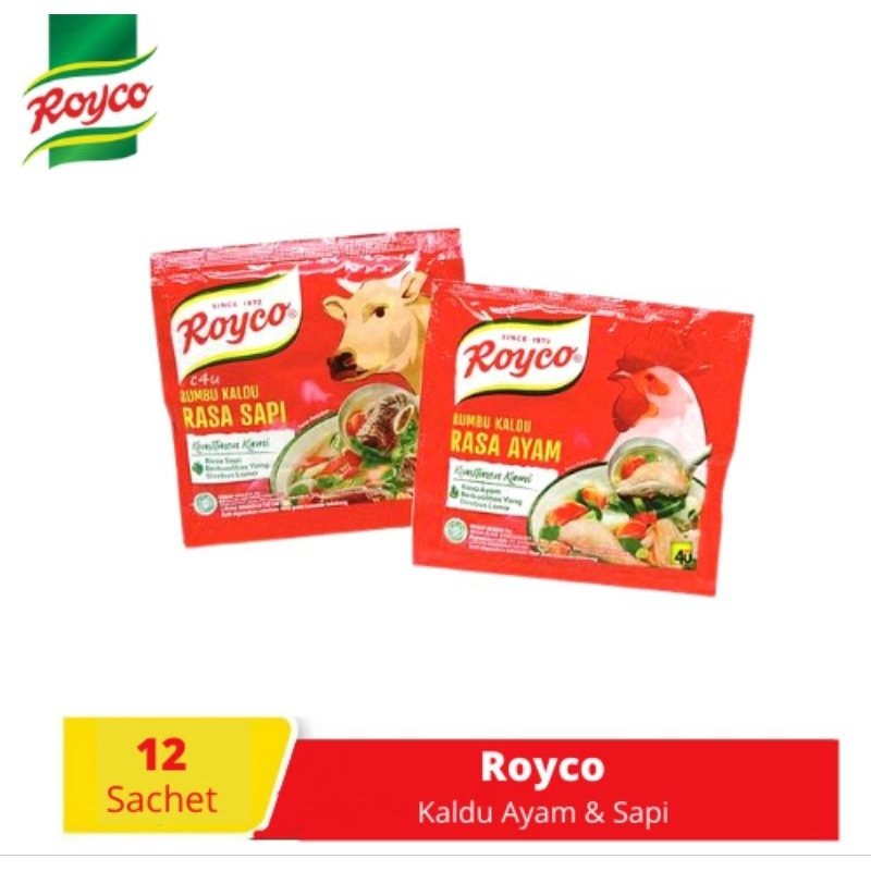 Jual Royco sachet 1 Renceng 12 pcs | Shopee Indonesia