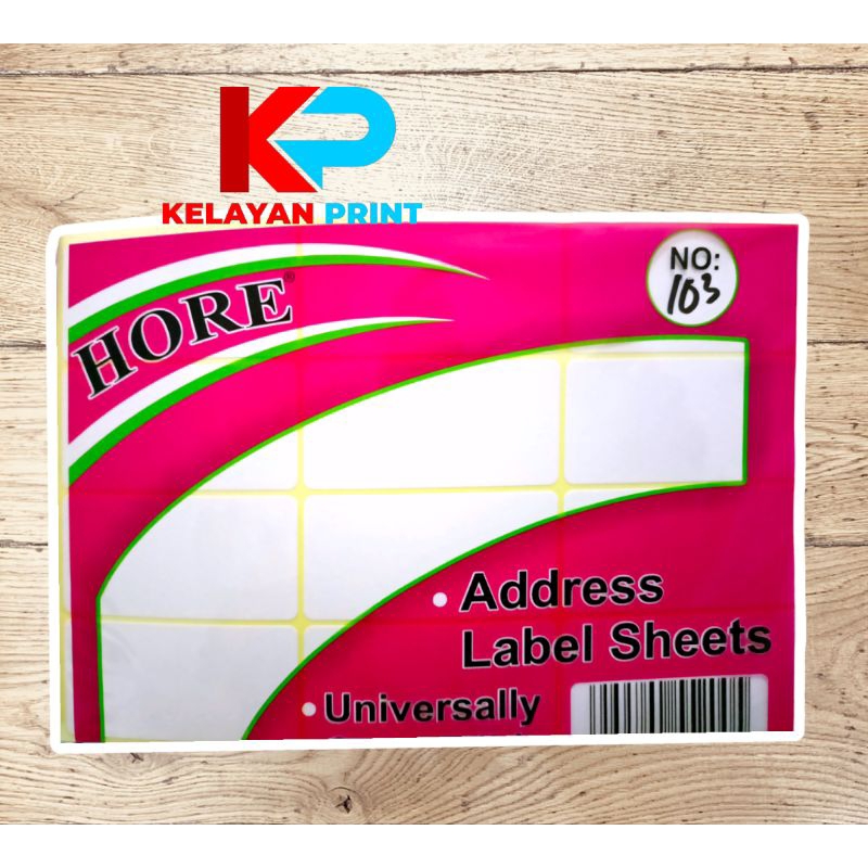 Jual LABEL HARGA, LABEL UNDANGAN BERBAGAI UKURAN PER BUNGKUS ( ISI 7 ...