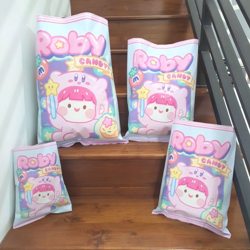 Jual snack pouch jumbo souvenir ulang tahun, giant snack pouch, kantong ...