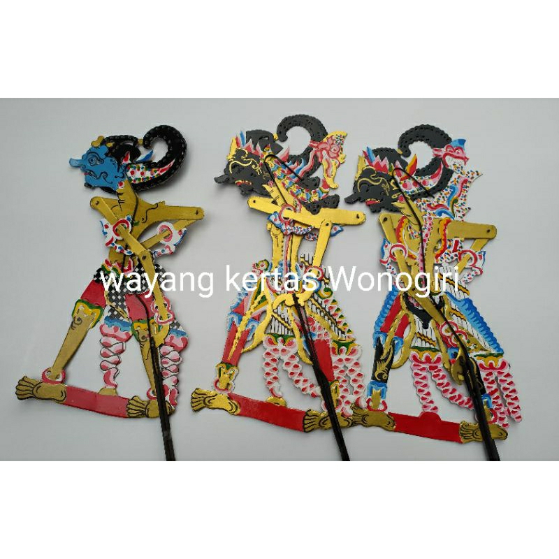Jual Paket 3 wayang Antasena Gatotkaca Antareja | Shopee Indonesia