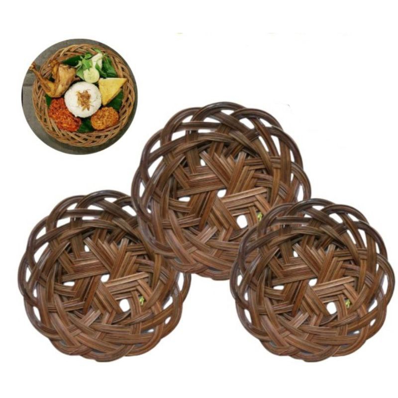 Jual Piring Rotan Lidi Piring Lidi Piring Anyaman Piring Lidi Piring ...