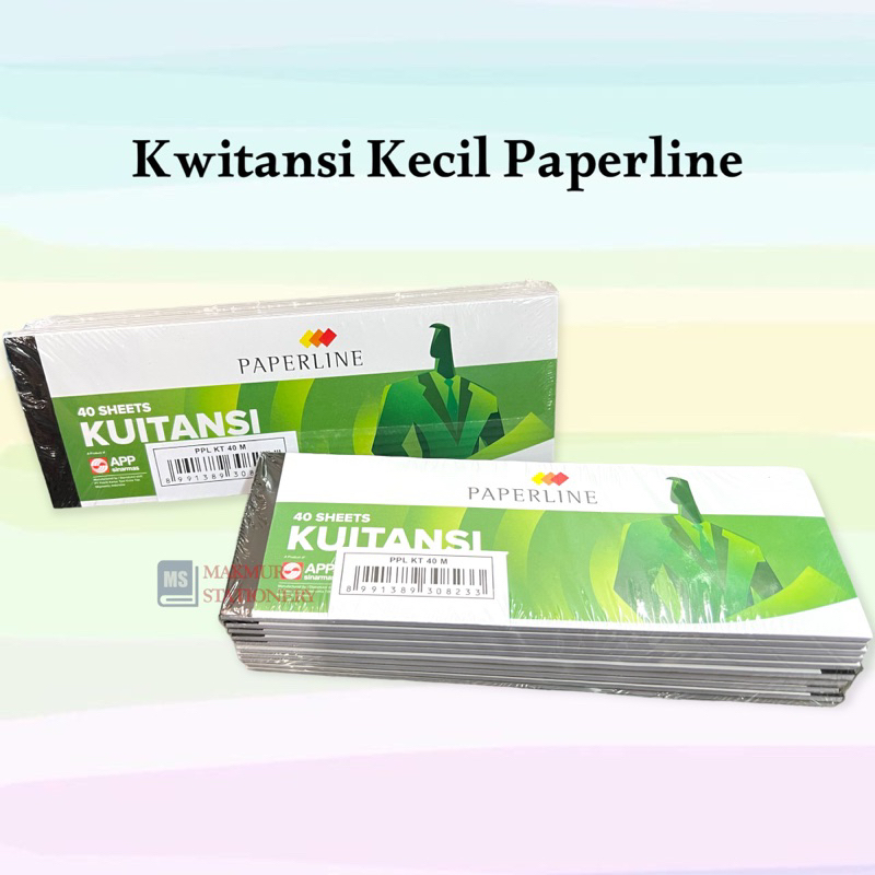 Jual Buku Kwitansi/Kwitansi Kecil Paperline (Pak 10 Pcs) | Shopee Indonesia
