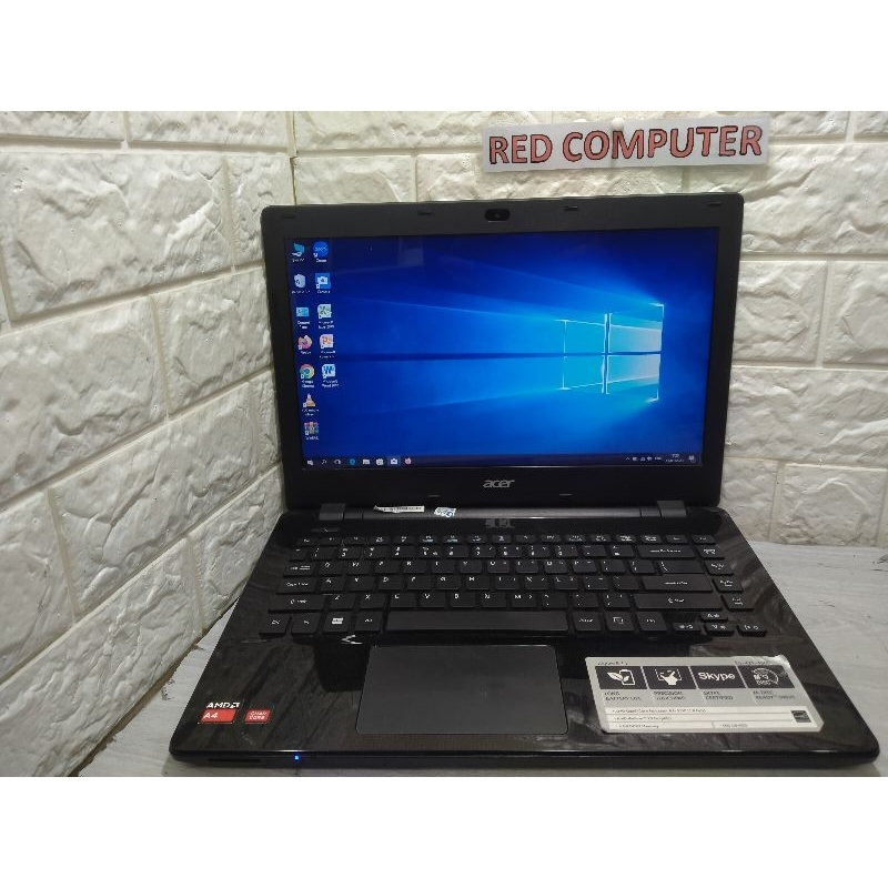 Jual Laptop Acer Gaming AMD Ram 8GB SSD 128GB/ HDD 500GB Game Desain ...