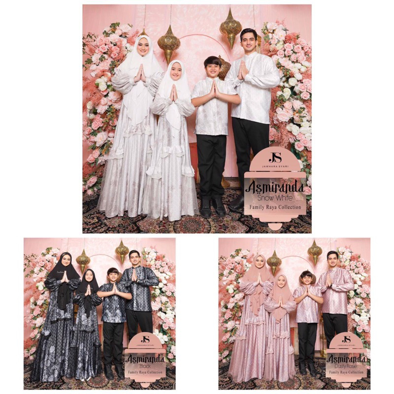 Jual Asmiranda Series Raya Family Raya Edition BY JAWHARA | Shopee ...