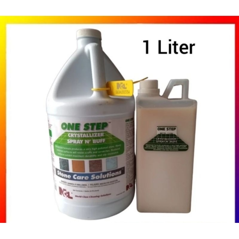 Jual pengkilap lantai marmer one step obat kristalisasi marmer 1Liter ...