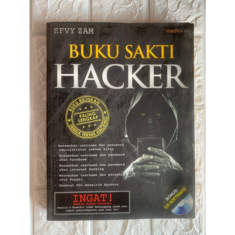 Jual Buku Sakti Hacker (Evfy Zam) | ORIGINAL Preloved | Shopee Indonesia